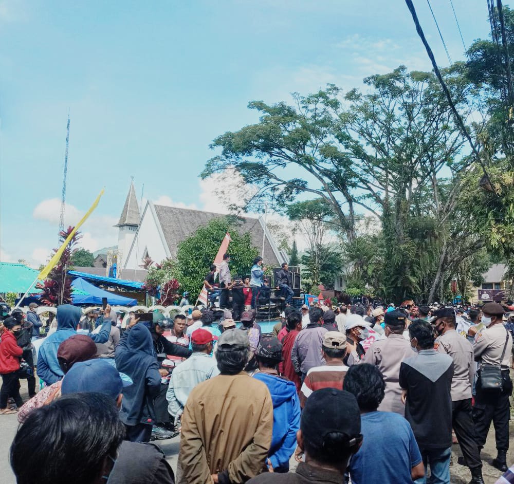 Ini 7 Tuntutan Aliansi Masyarakat Peduli Toraja Yang Demo Di Dprd Torut
